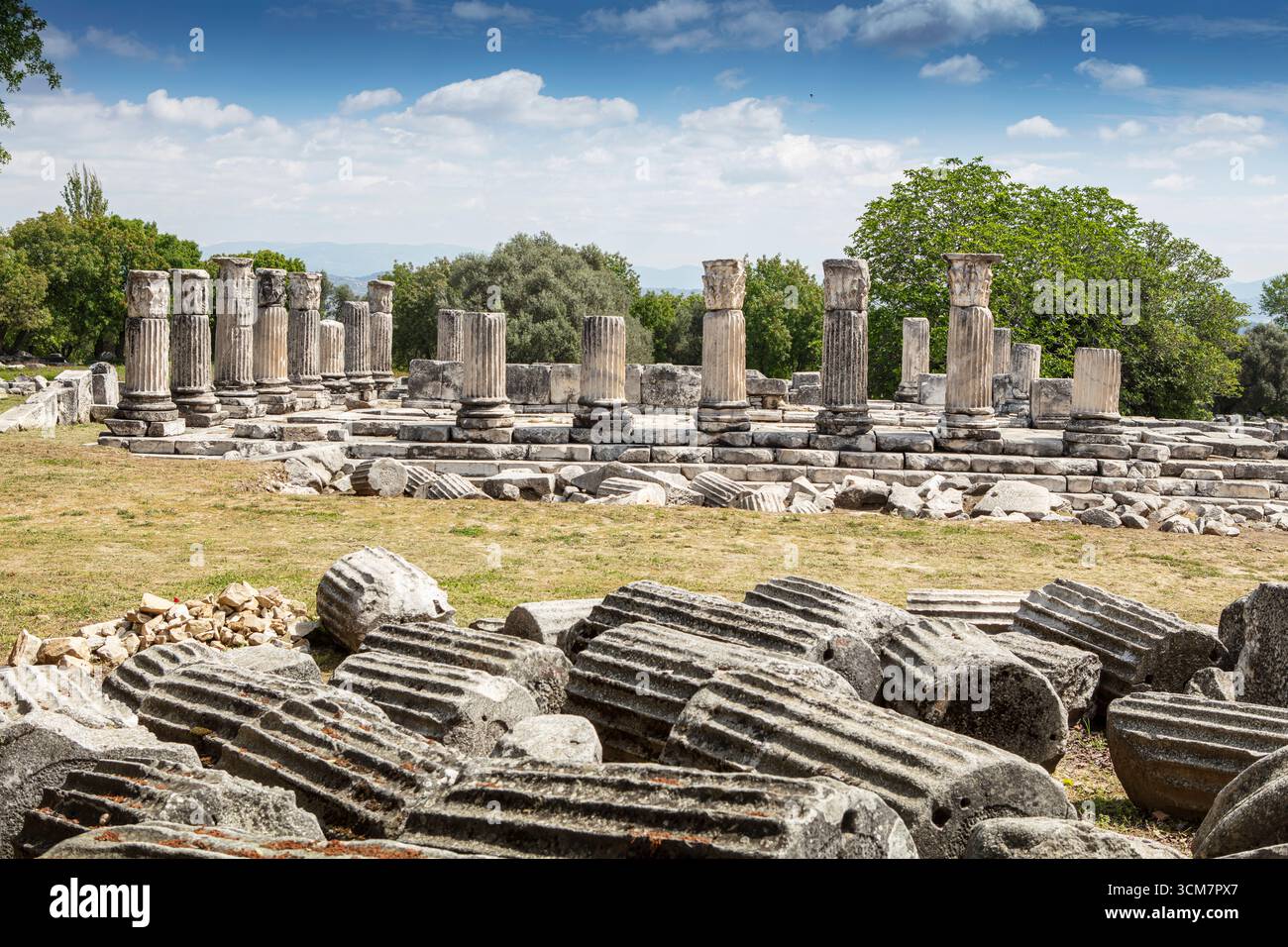 Ruins of the ancient sanctuary Lagina, Turkey Stock Photo - Alamy