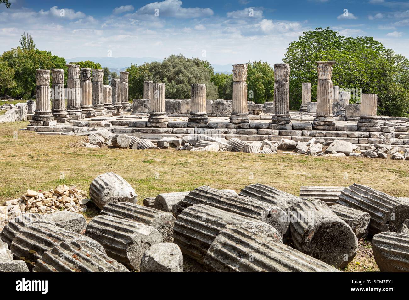 Ruins of the ancient sanctuary Lagina, Turkey Stock Photo - Alamy