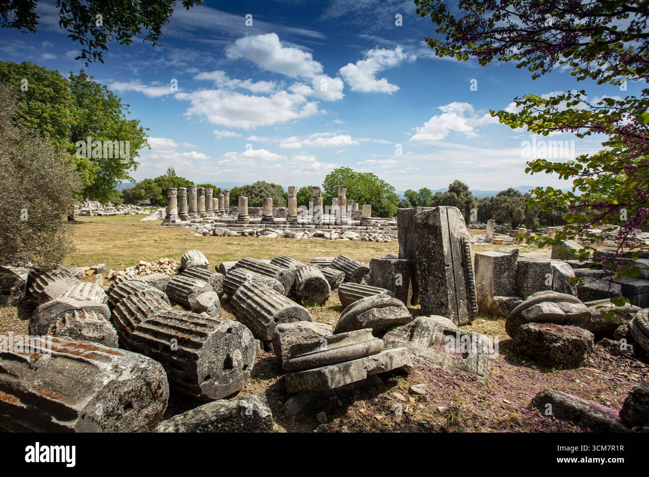 Ruins of the ancient sanctuary Lagina, Turkey Stock Photo - Alamy