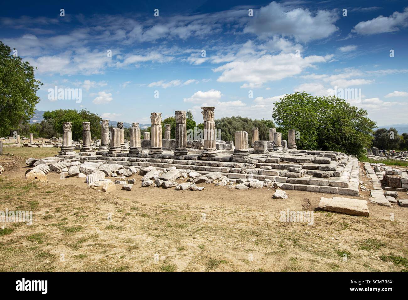 Ruins of the ancient sanctuary Lagina, Turkey Stock Photo - Alamy