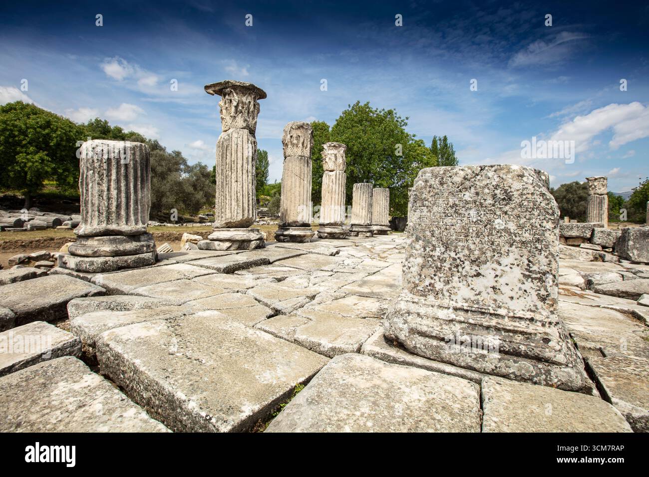 Ruins of the ancient sanctuary Lagina, Turkey Stock Photo - Alamy