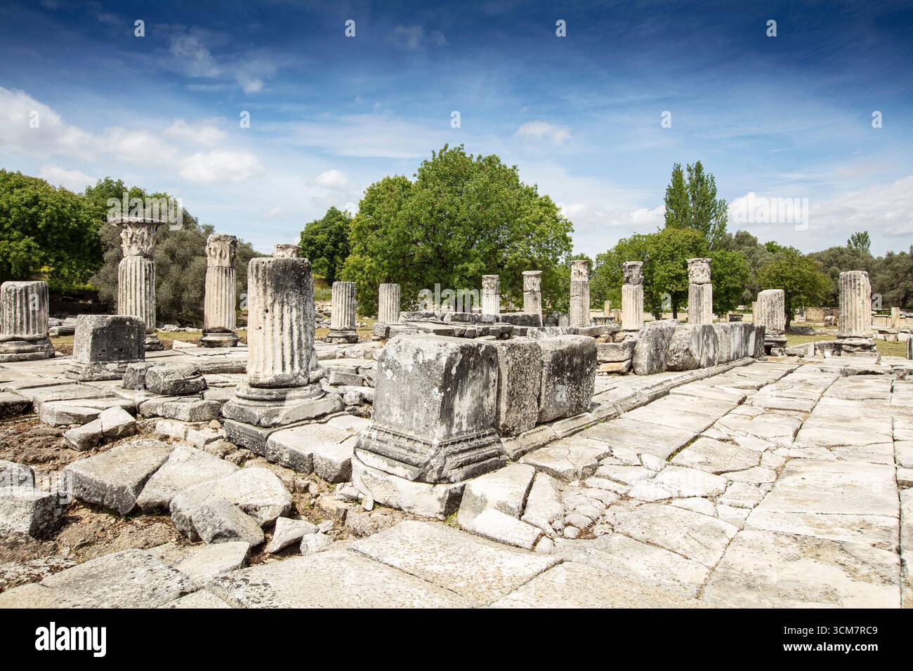 Ruins of the ancient sanctuary Lagina, Turkey Stock Photo - Alamy