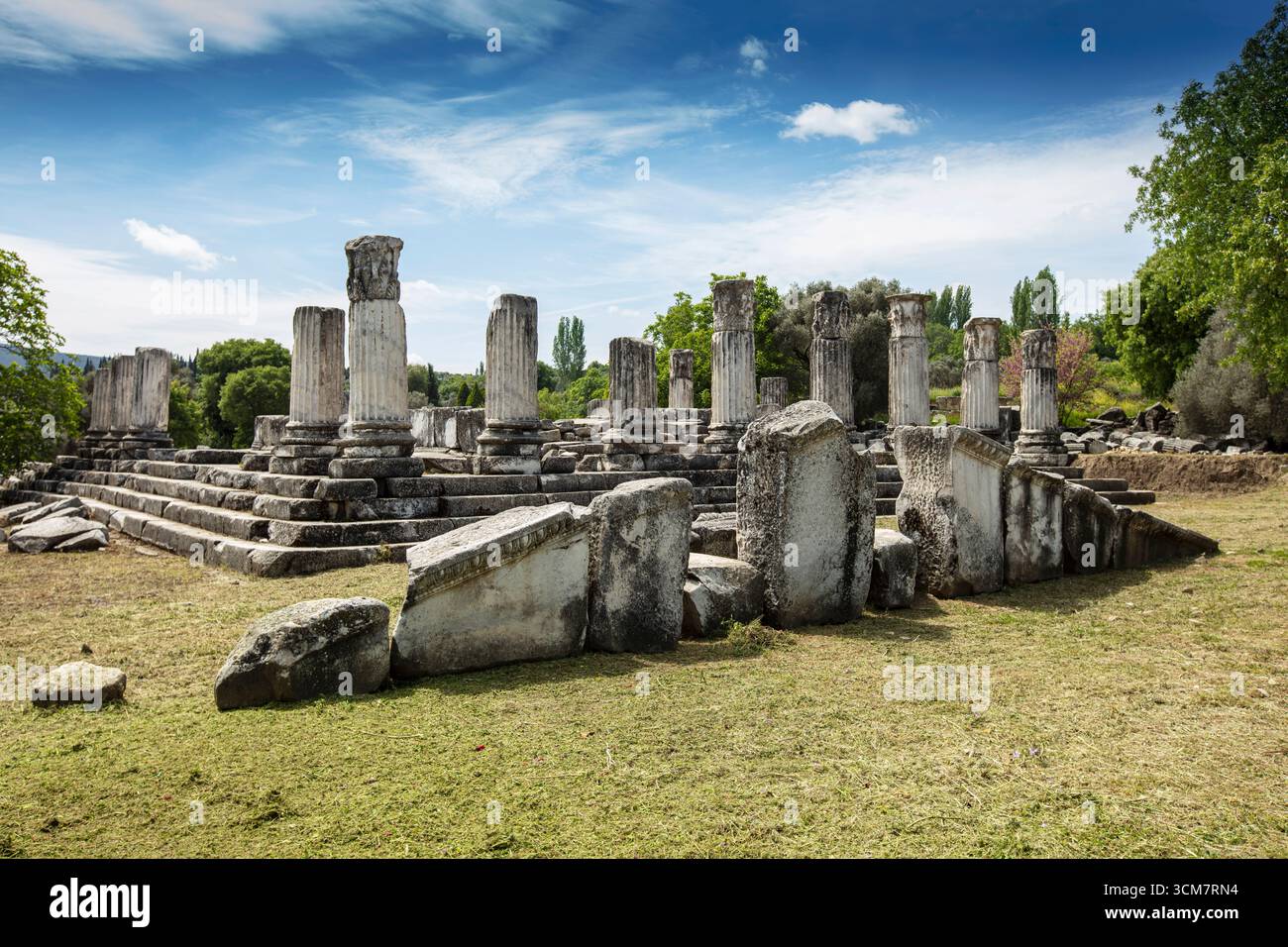 Ruins of the ancient sanctuary Lagina, Turkey Stock Photo - Alamy