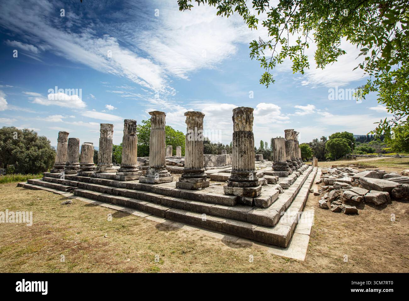 Ruins of the ancient sanctuary Lagina, Turkey Stock Photo - Alamy