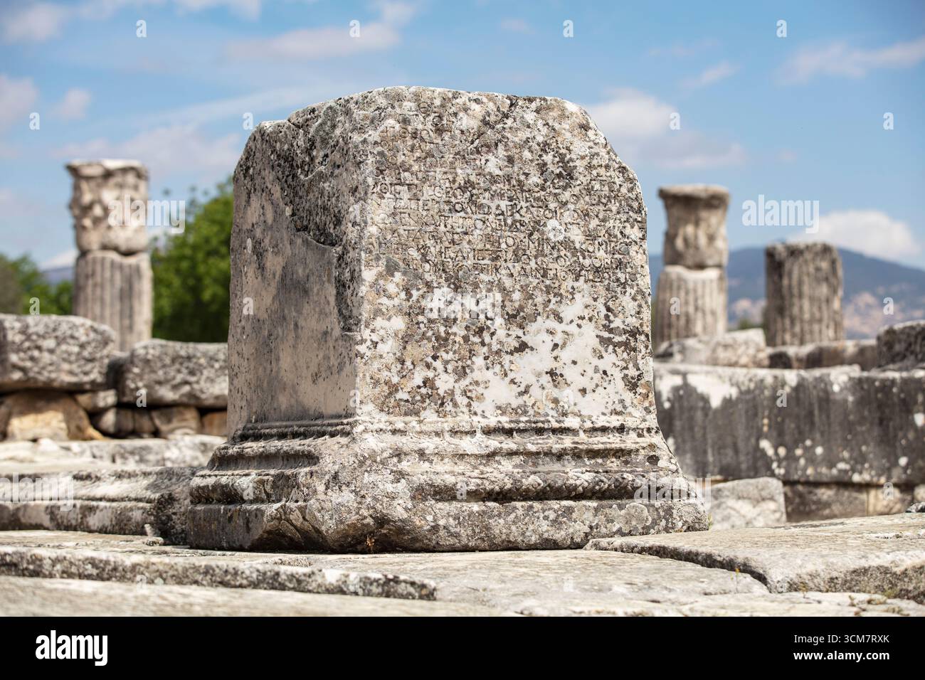Ruins of the ancient sanctuary Lagina, Turkey Stock Photo - Alamy