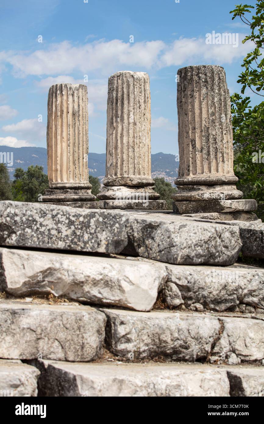 Ruins of the ancient sanctuary Lagina, Turkey Stock Photo - Alamy
