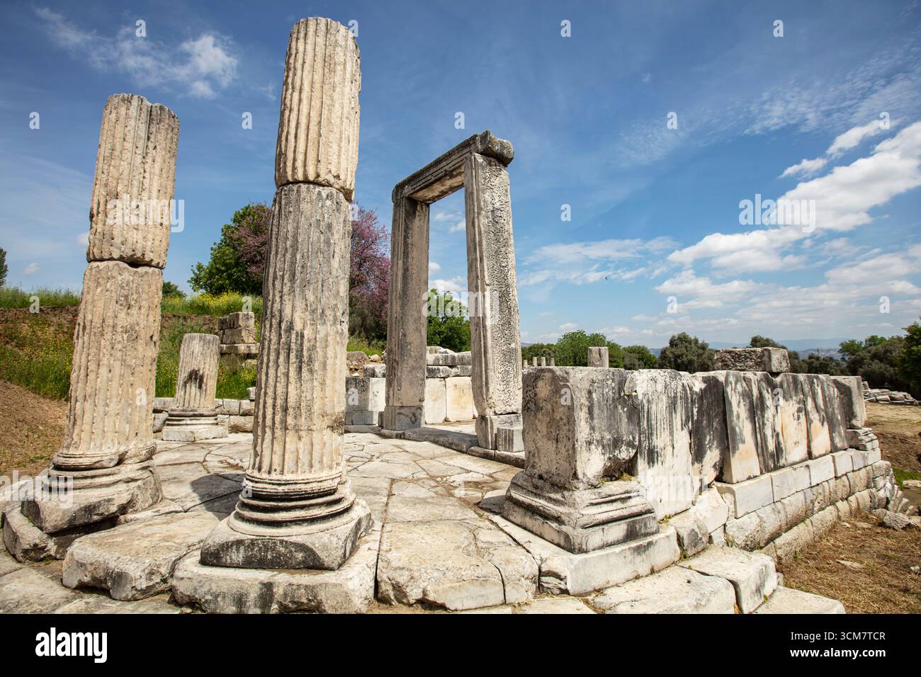 Ruins of the ancient sanctuary Lagina, Turkey Stock Photo - Alamy