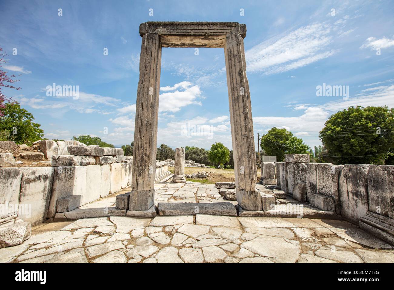 Ruins of the ancient sanctuary Lagina, Turkey Stock Photo - Alamy