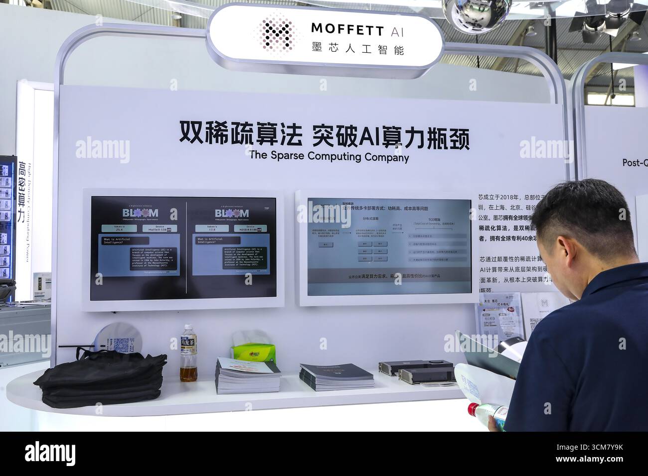 People visit the 2025 Inclusion Conference on the Bund in Shanghai ...