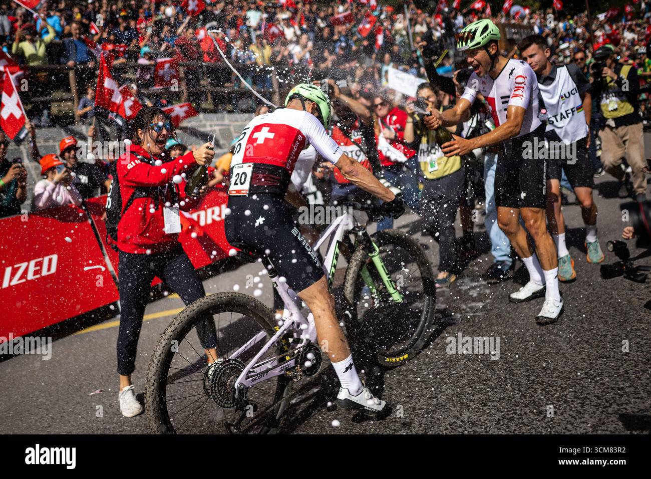 Nino Schurter of Switzerland said goodbye to his national team career ...