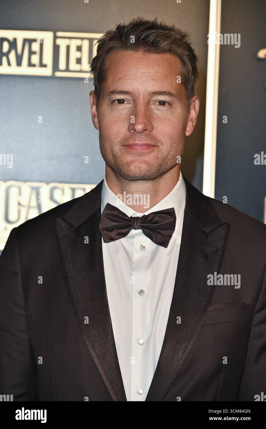 Justin Hartley at arrivals for The Walt Disney Company s Emmy Awards ...