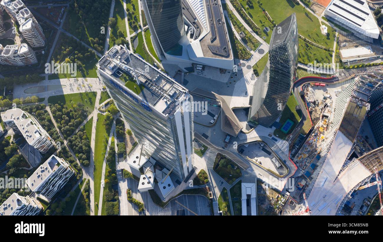 Milan, Lombardy, Italy, September, 6, 2025: Allianz Direct office ...