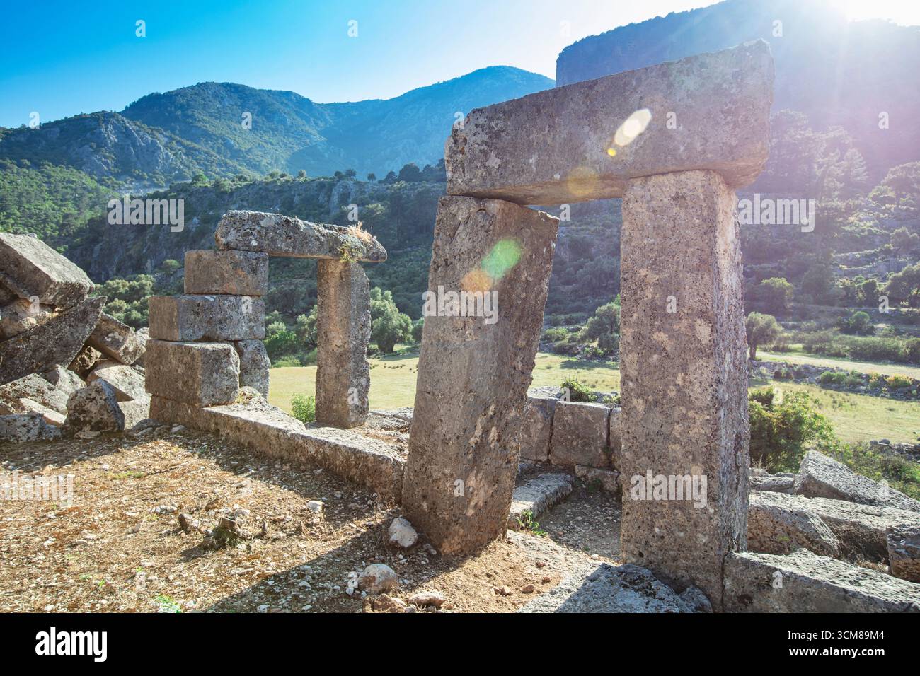 Pinara Ancient City, Fethiye - Turkey Stock Photo - Alamy