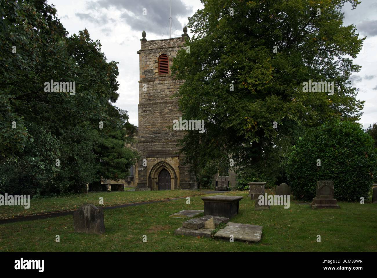 St Collen's Church in the town of Llangollen, Wales, was built in the ...