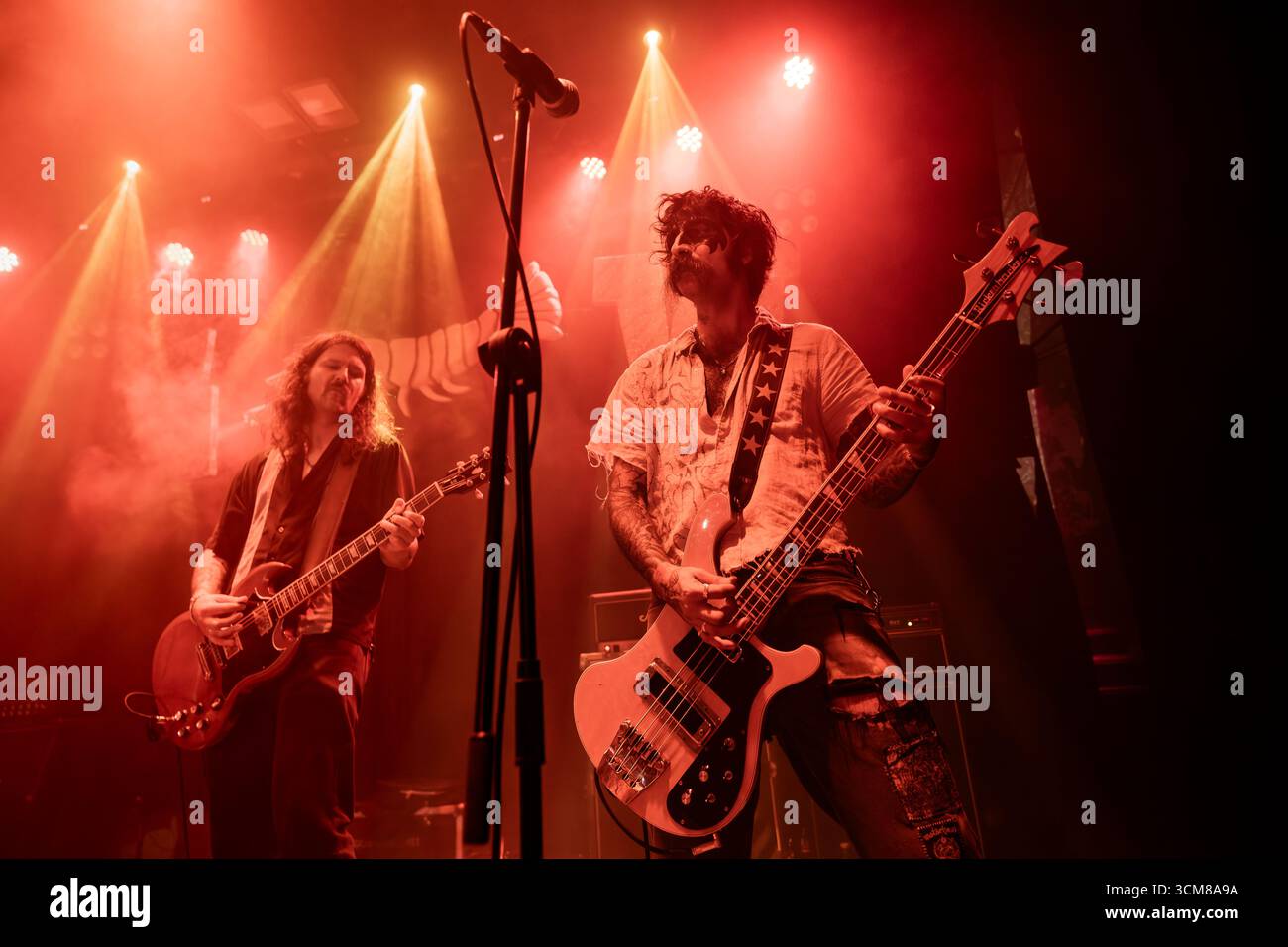 Barcelona, Spain. 2025.09.13. C.O.F.F.I.N band perform on stage during ...
