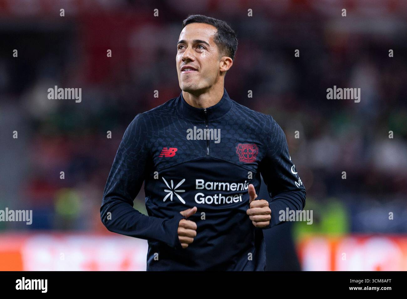 Lucas Vazquez (Bayer 04 Leverkusen, 21). Bundesliga, Bayer 04 ...