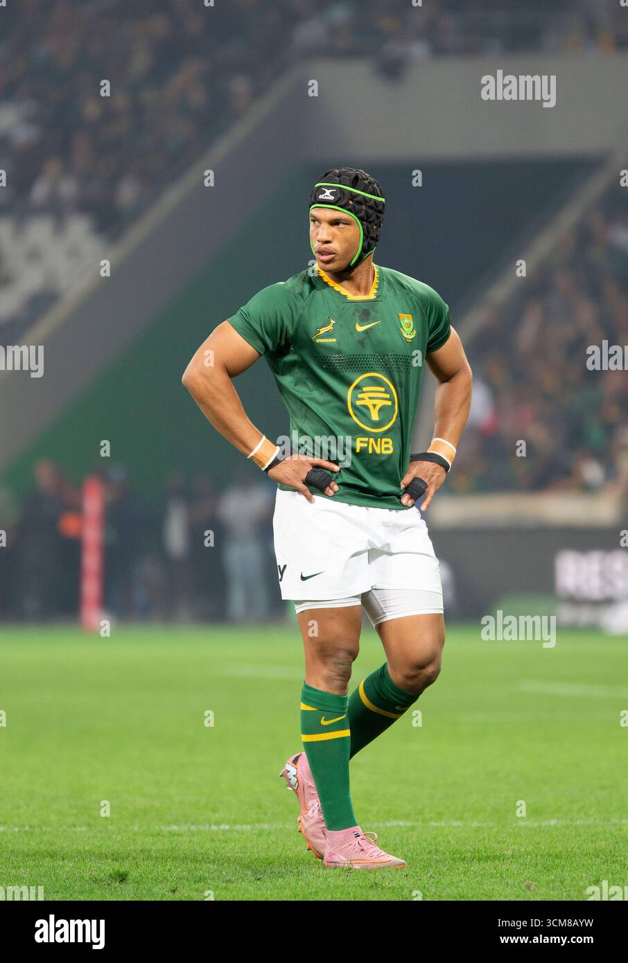 Kurt-Lee Arendse during the 2025 Castle Lager Incoming Series match ...