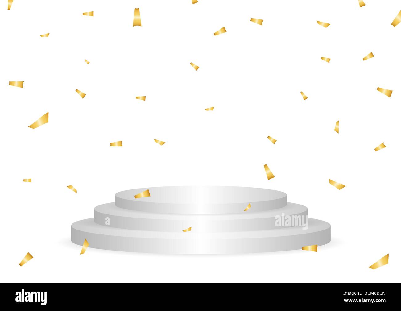 Stage Podium for Award Ceremony or Event Exhibition. Winner Podium ...