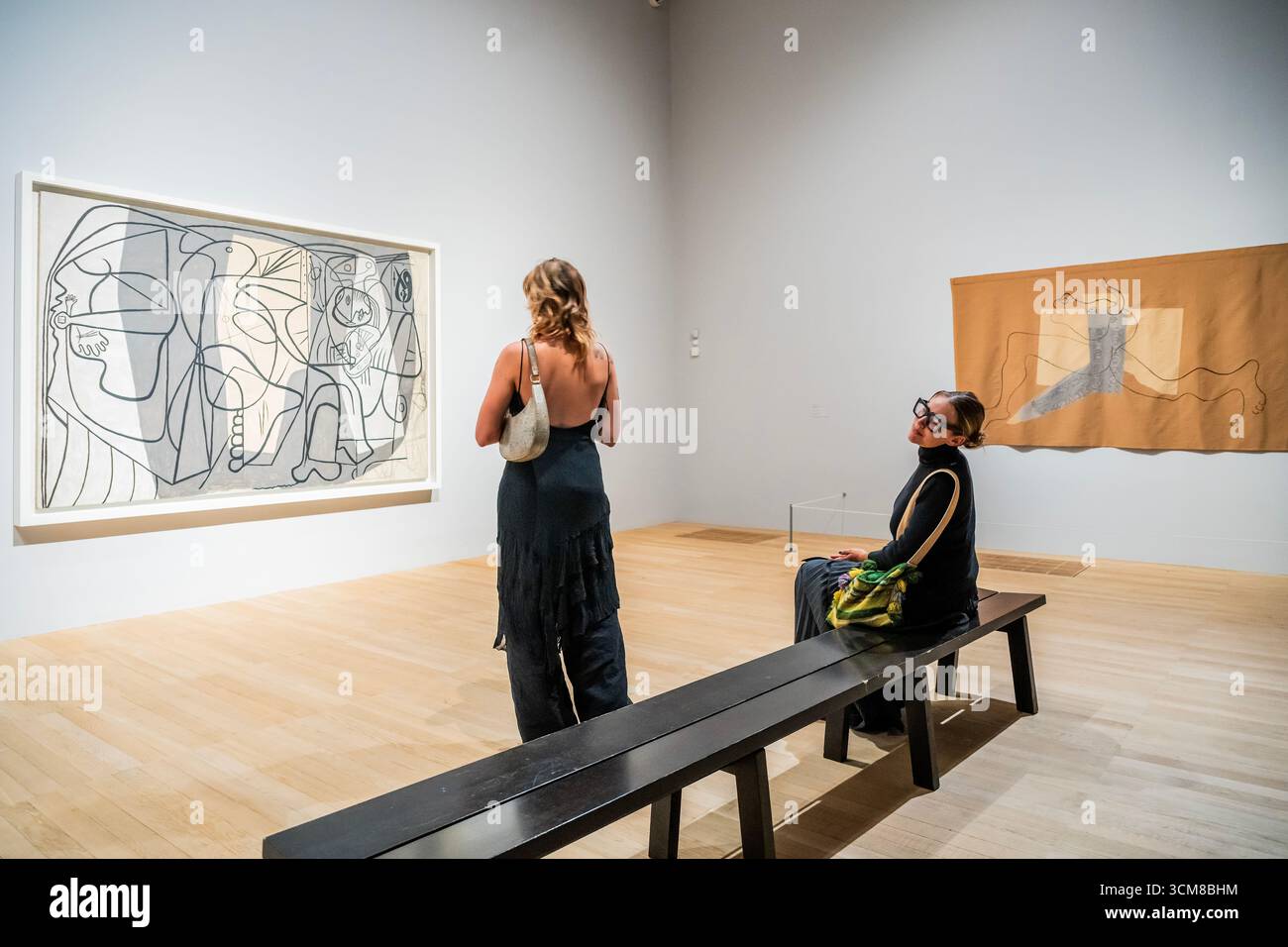 London, UK. 15th Sep, 2025. The Painter with his model 1926 with ...