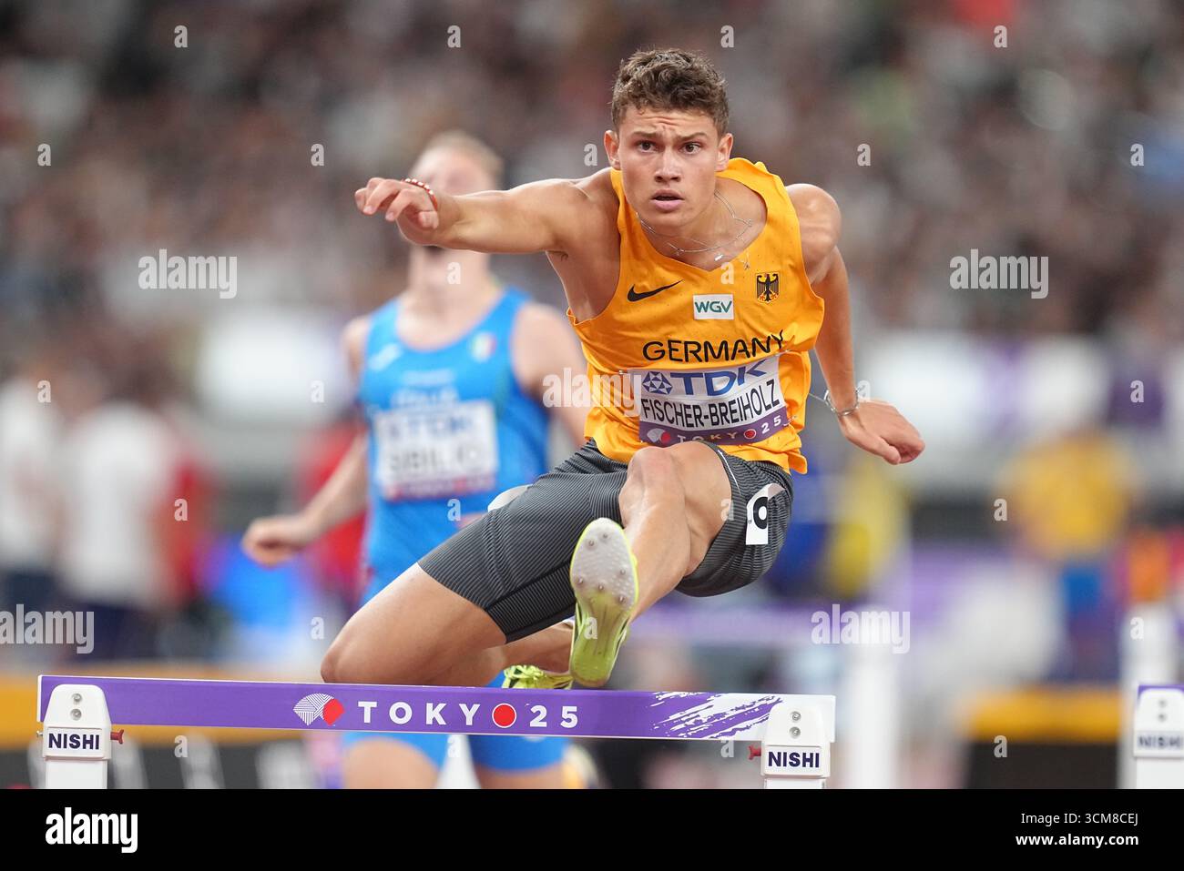 15 September 2025, Japan, Tokio: Athletics: World Championships, Owe Fischer-Breiholz from ...