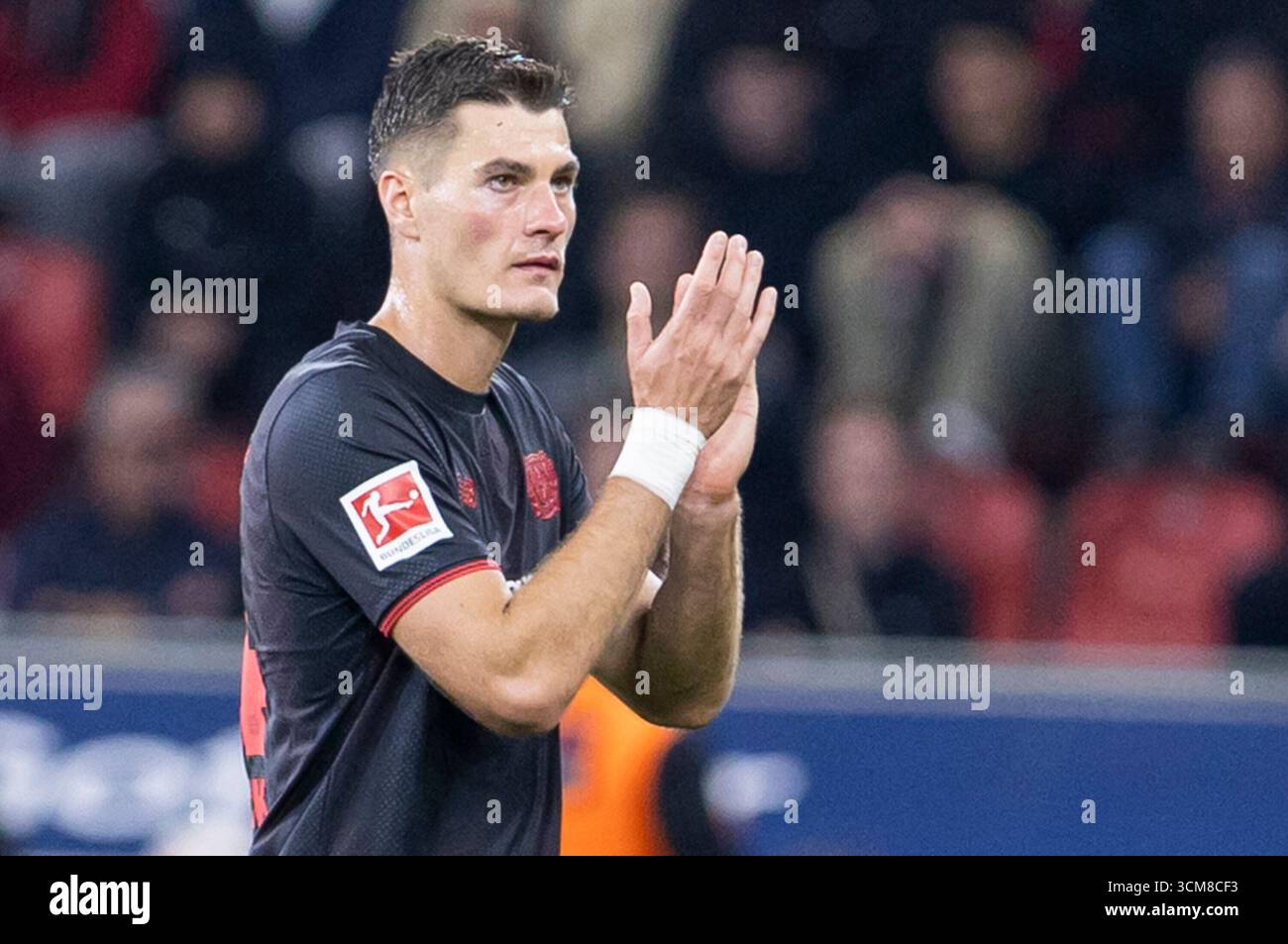 Patrik Schick (Bayer 04 Leverkusen, 14). Bundesliga, Bayer 04 Leverkusen - Eintracht Frankfurt ...