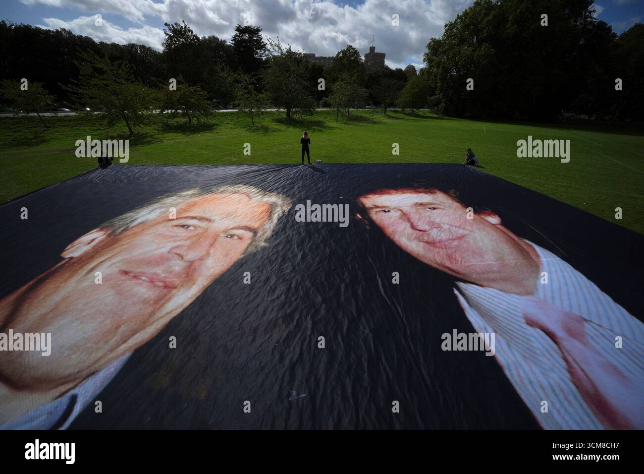 Activist from the protest group Everyone Hates Elon put up a poster of ...