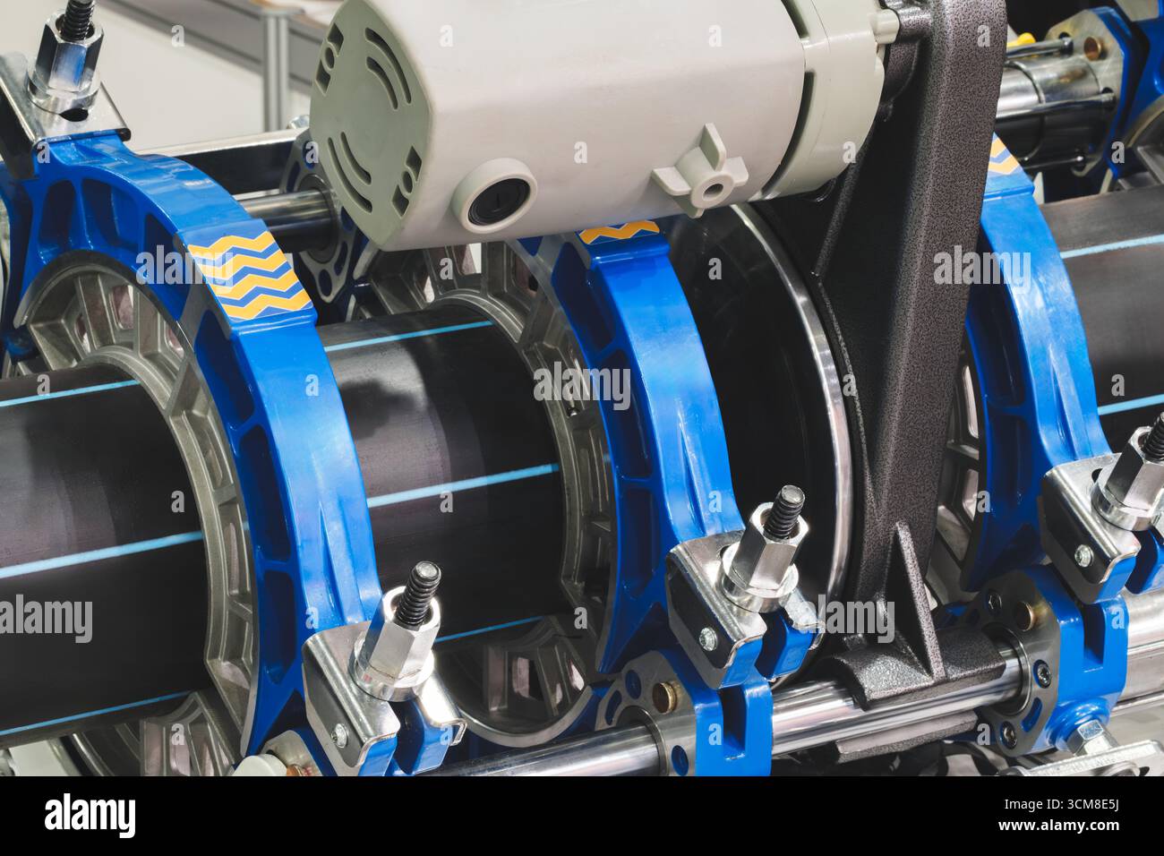 Machine cutting welding polypropylene hi-res stock photography and ...