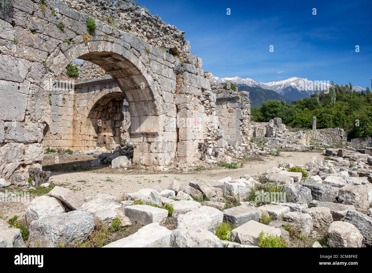 The ruins of Tlos provide a unique insight into the rich history of ...