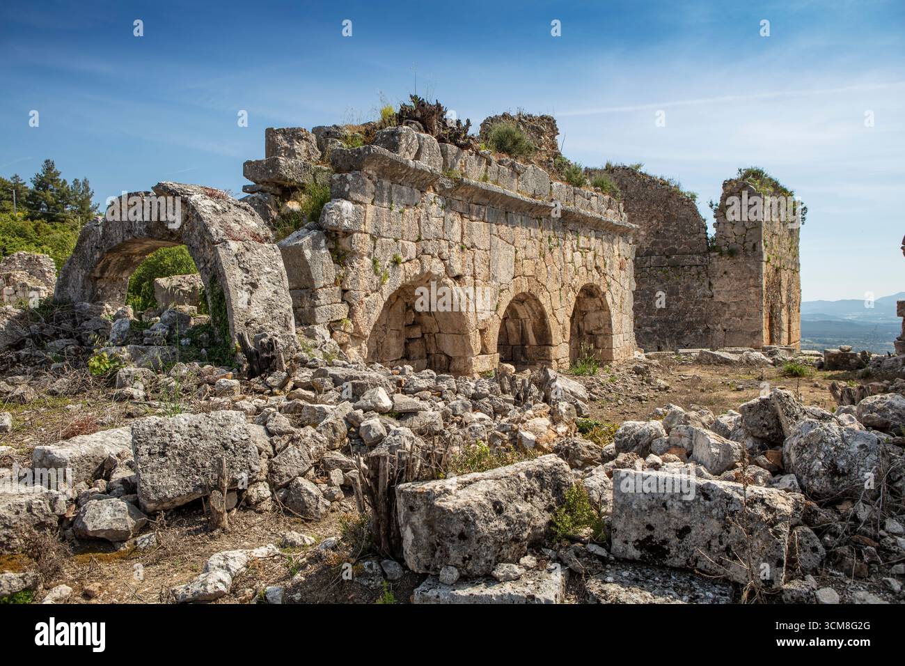 The ruins of Tlos provide a unique insight into the rich history of ...