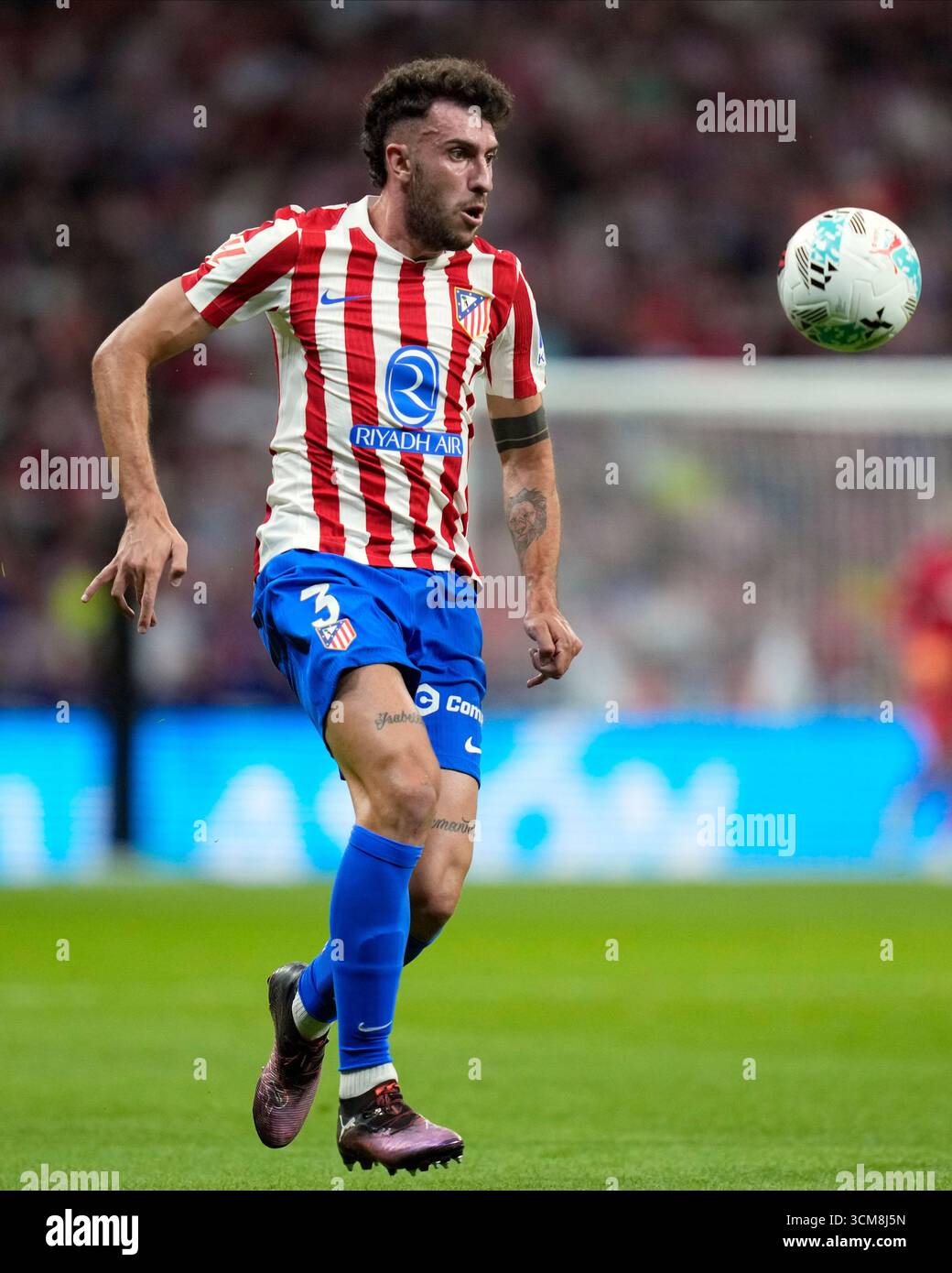 Matteo Ruggeri of Atletico de Madrid during the La Liga EA Sports match ...