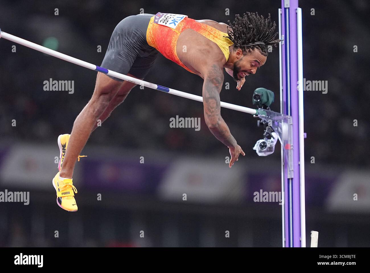 15 September 2025, Japan, Tokio: Athletics: World Championships, pole ...