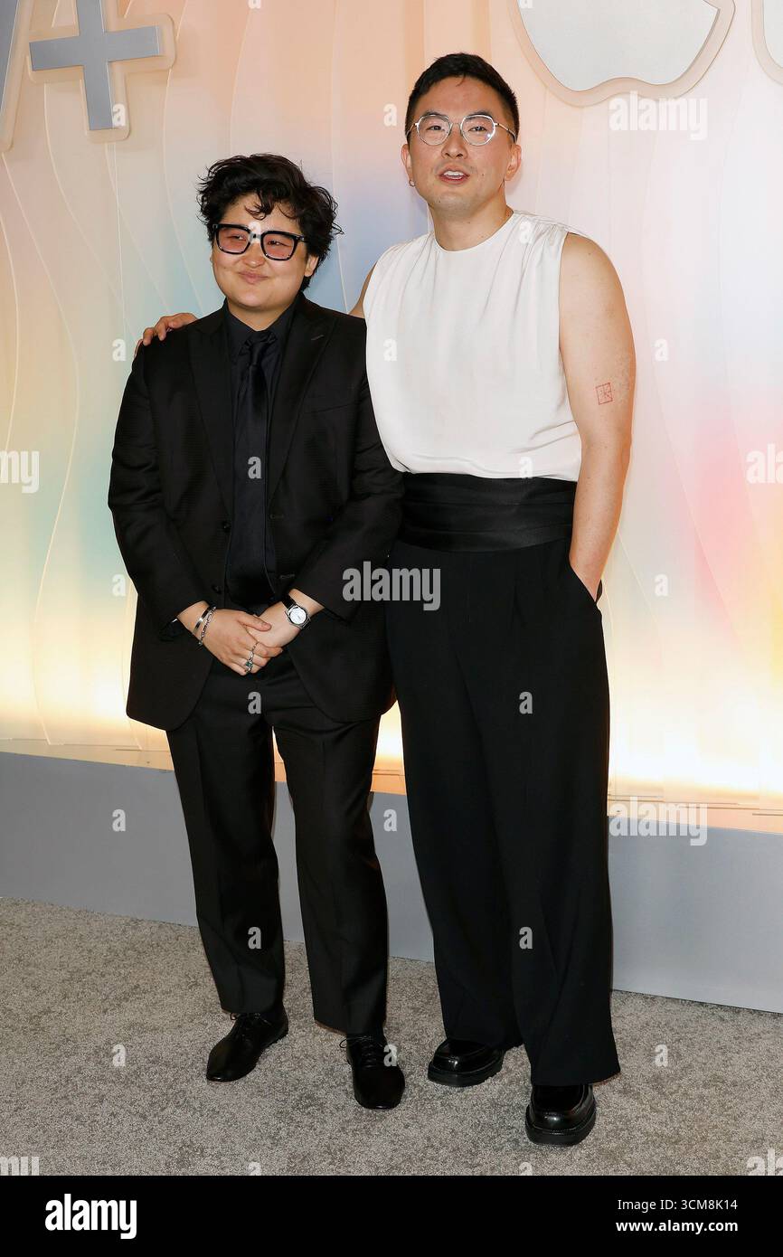 Celeste Yim, Bowen Yang attend the Apple TV+ Primetime Emmy Party at Ysabel in West Hollywood ...