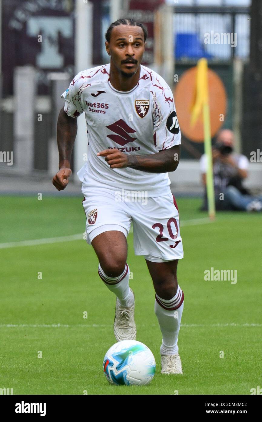 Olimpico Stadium, Rome, Italy - Valentino Lazaro of FC Torino runs with ...