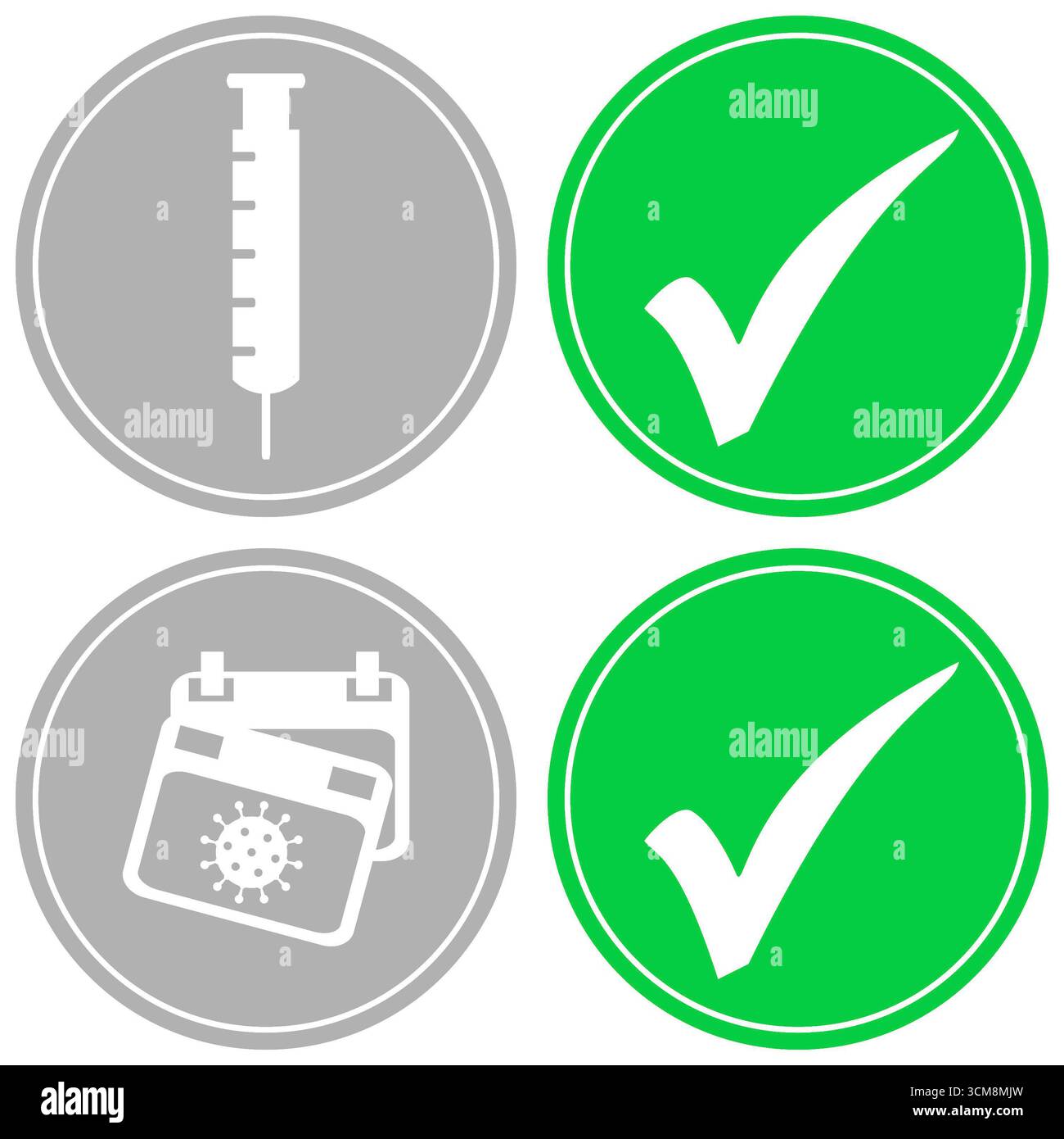 Covid testing sign Cut Out Stock Images & Pictures - Alamy