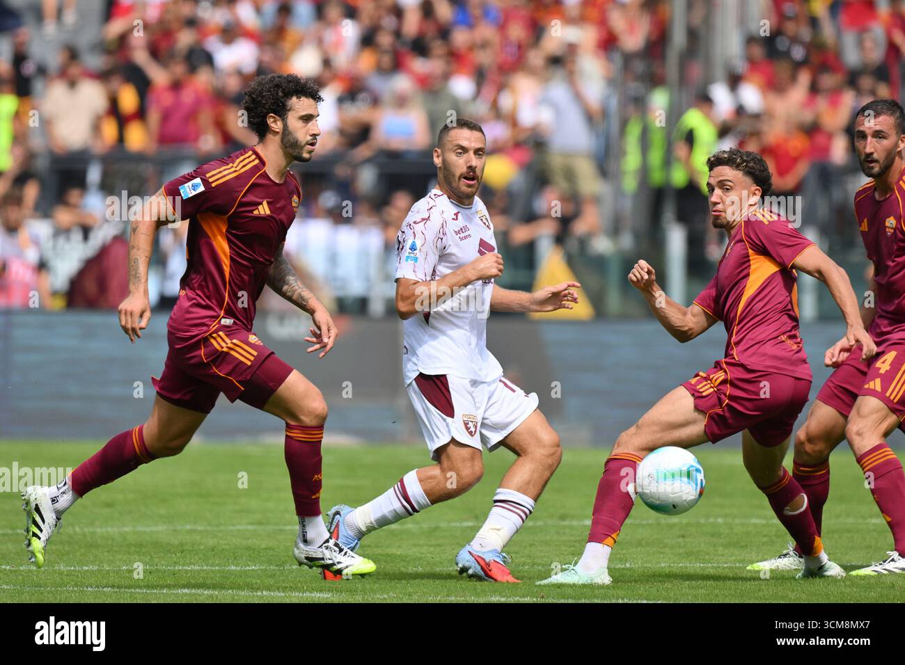 Olimpico Stadium, Rome, Italy - Nikola Vlasic of FC Torino under ...
