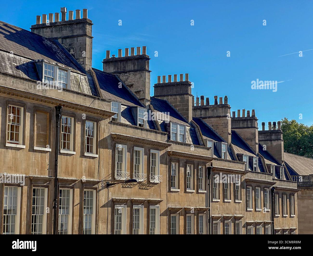Typical architecture, residential buildings in Bath, England Stock ...