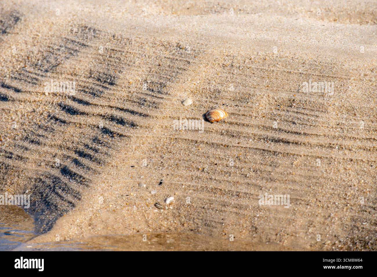 Structures in the north sea sand hi-res stock photography and images ...