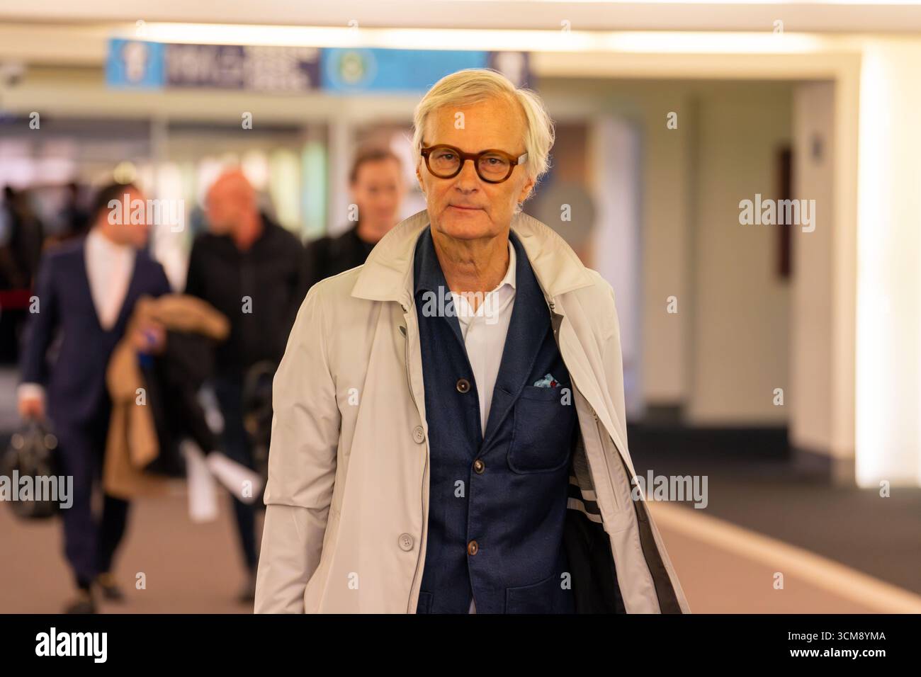 Lawyer Hans Rieder arrives for the start of the pleas in the major ...