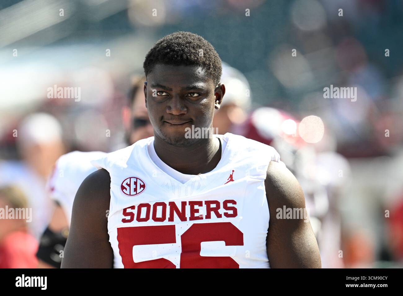 PHILADELPHIA, PA - SEPTEMBER 13: Defensive Lineman Gracen Halton #56 of ...