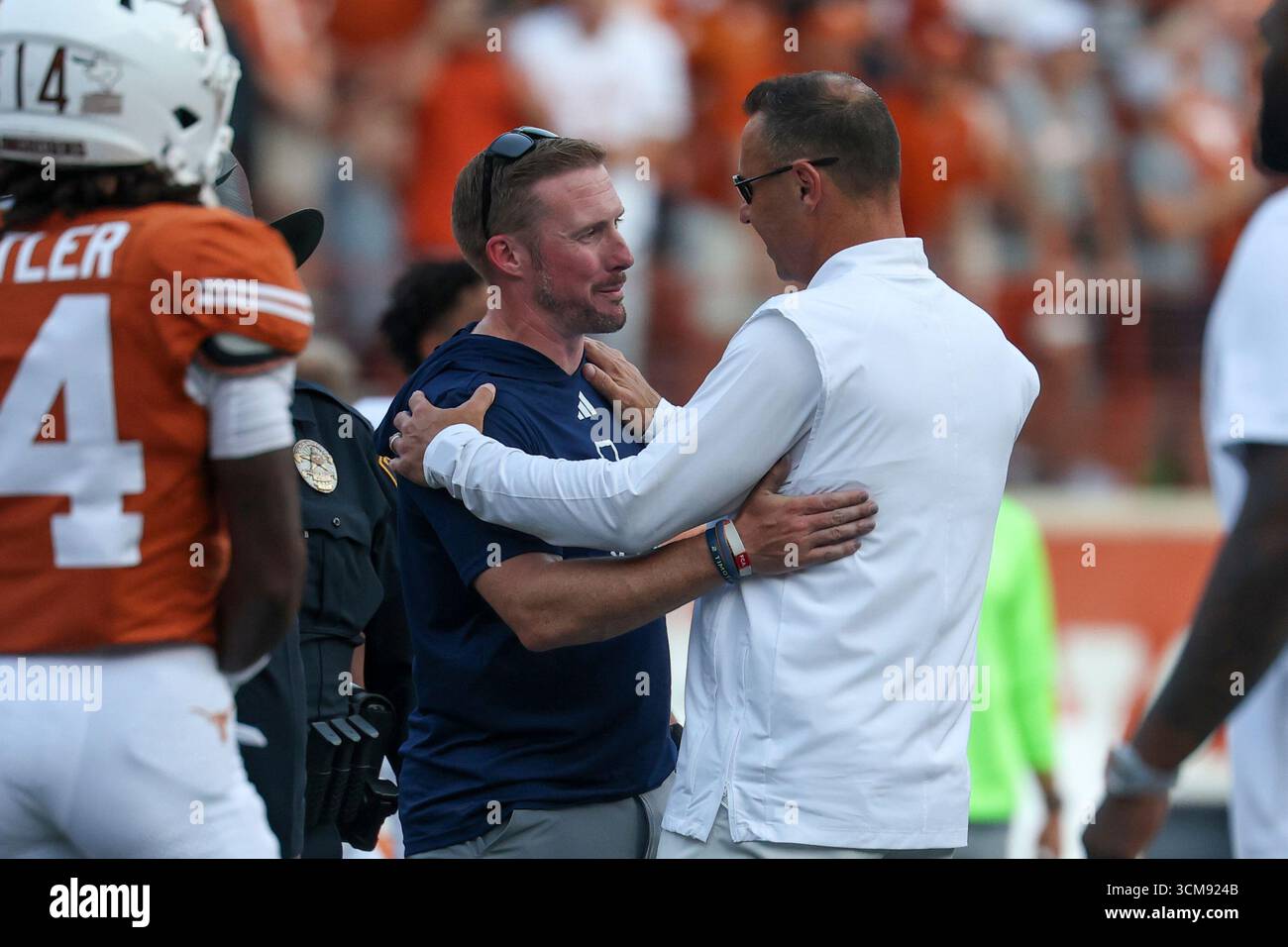 AUSTIN, TX - SEPTEMBER 13: Head Coach Steve Sarkisian of the Texas ...