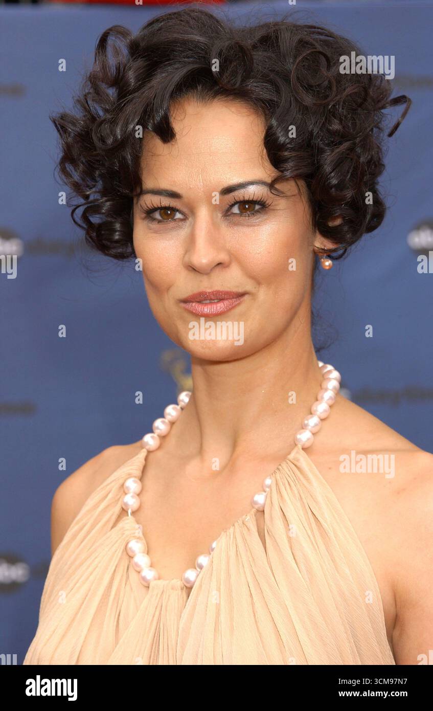Sydney Penny at the 33rd Annual Daytime Emmy Awards pressroom. Held at ...