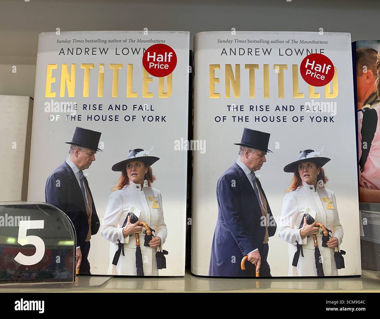 Windsor, Berkshire, UK. 15th September, 2025. The Andrew Lownie book called Entitled, The Rise ...