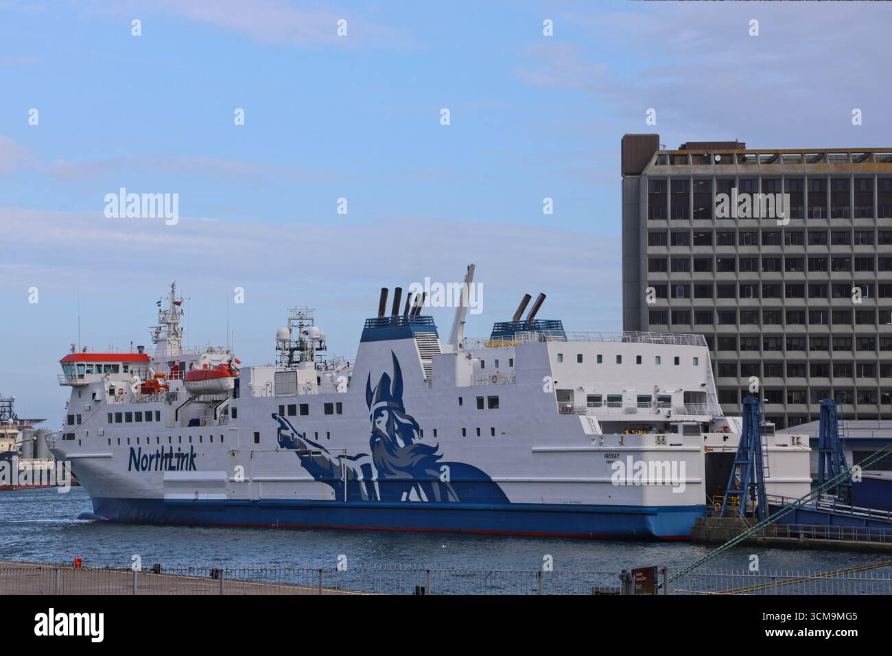 Northlink ferry in Aberdeen harbour Scotland September 2025 Stock Photo ...