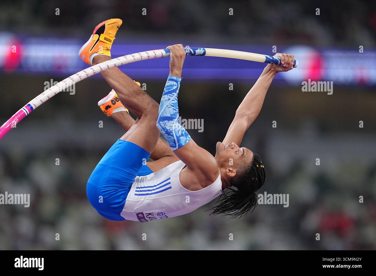 15 September 2025, Japan, Tokio: Athletics: World Championships, pole ...