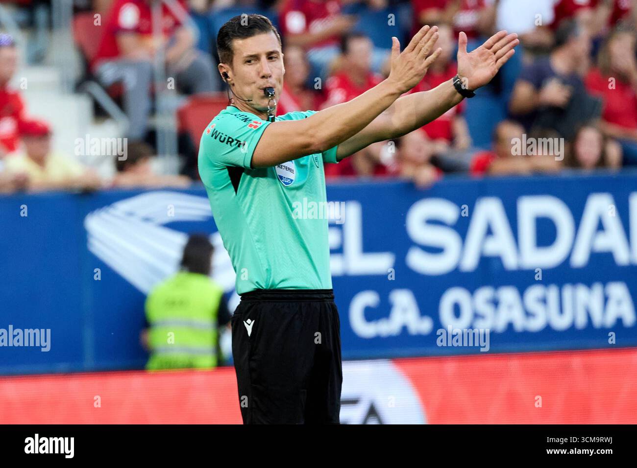 Pamplona, Spain. 14th Sep 2025. Sports. Football/Soccer.Cesar Soto ...