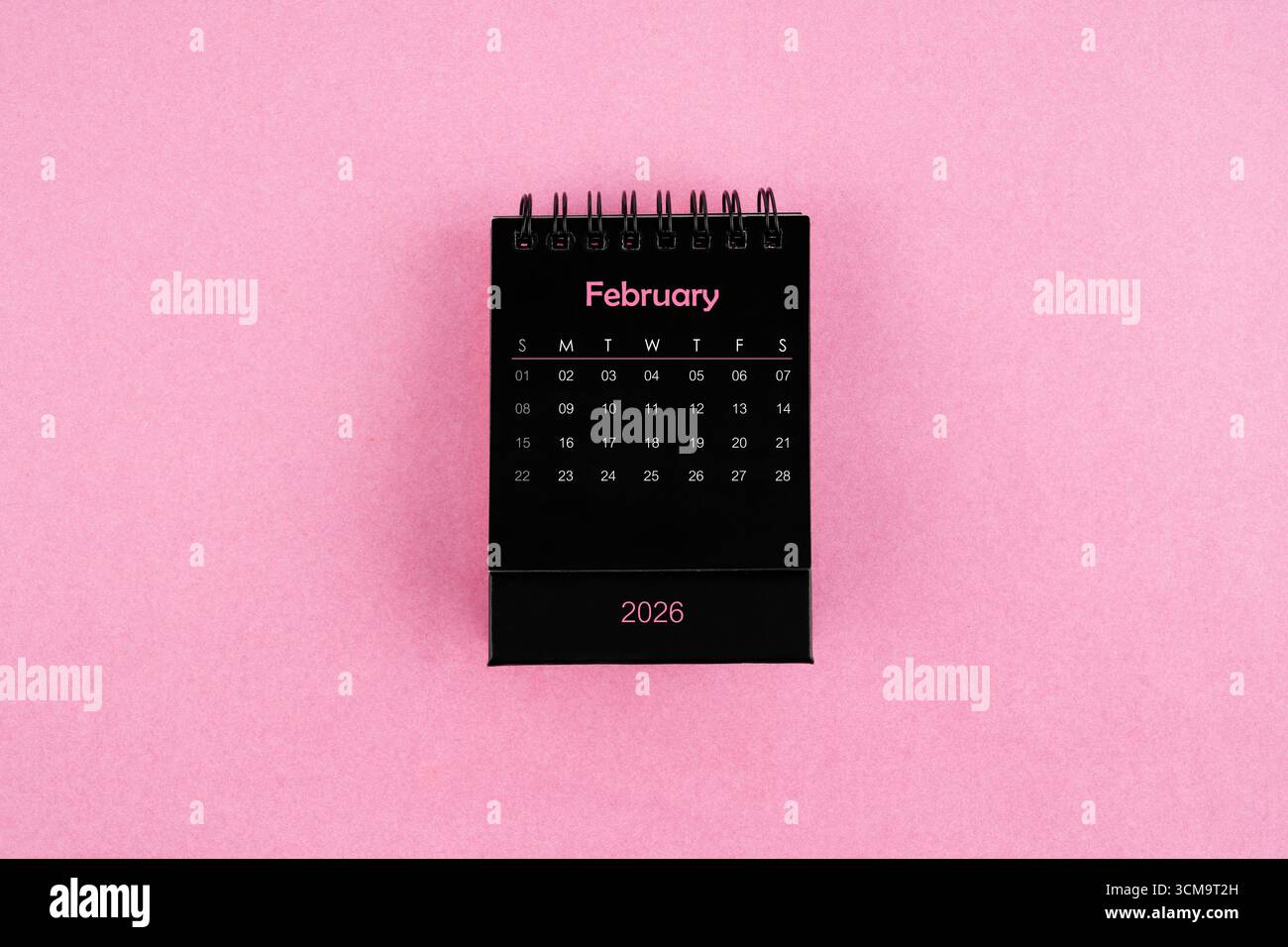 February 2026 printable calendar hi-res stock photography and images ...