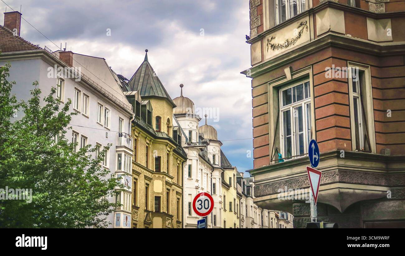 Old town district of lehel in munich hi-res stock photography and ...