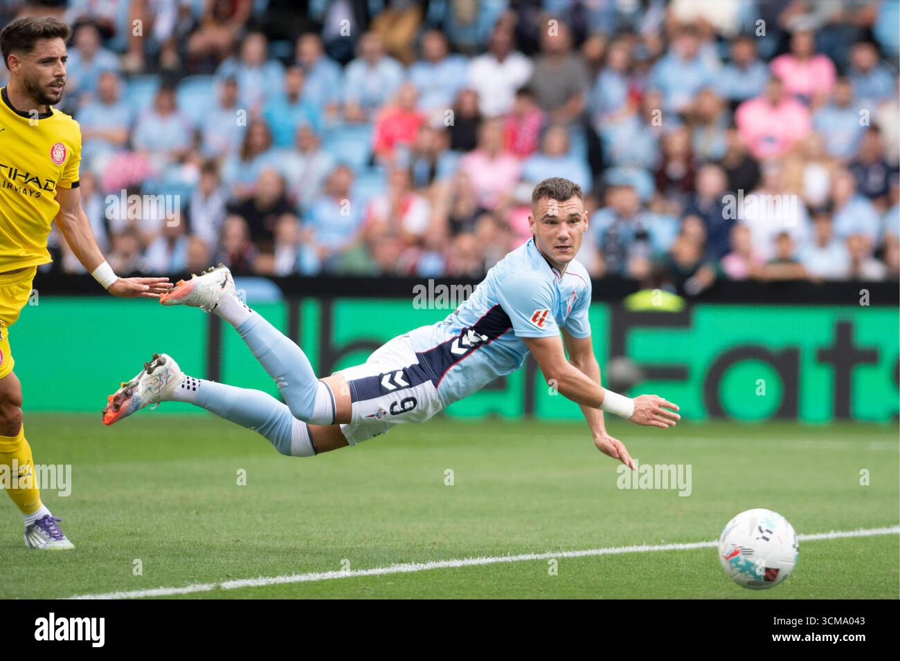 Spanish La Liga EA Sports soccer match Celta vs Girona at Balaidos ...