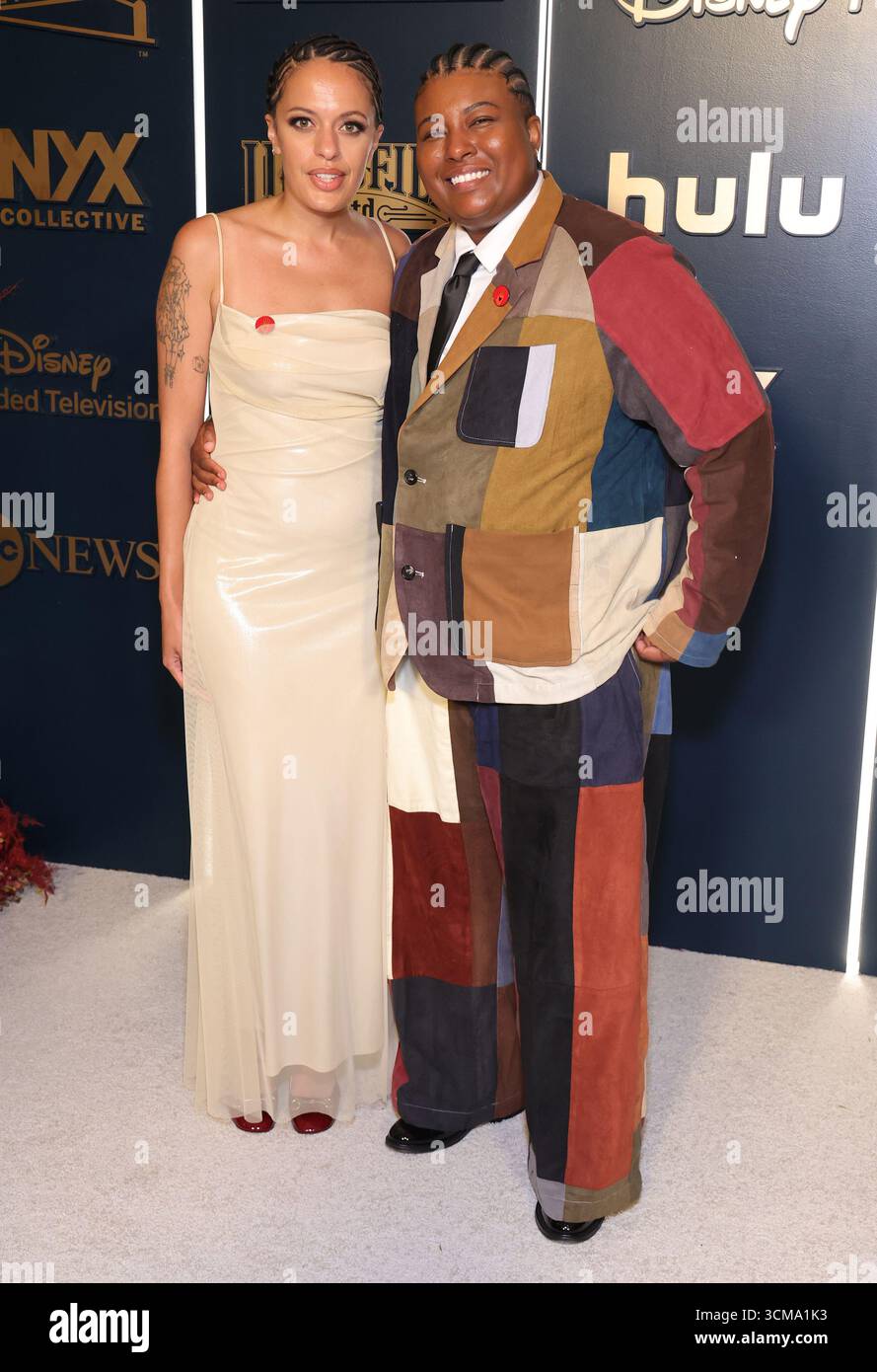 14 September 2025 . Los Angeles, California - Brittani Nichols, Caroline Jaynor At The Walt ...