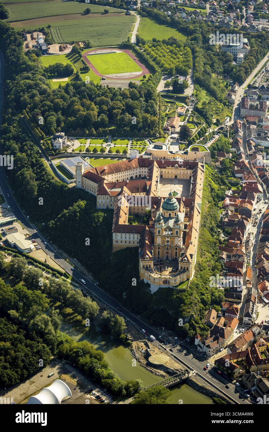 Benedictine monastery, Unesco World Heritage Site, monastery complex of ...